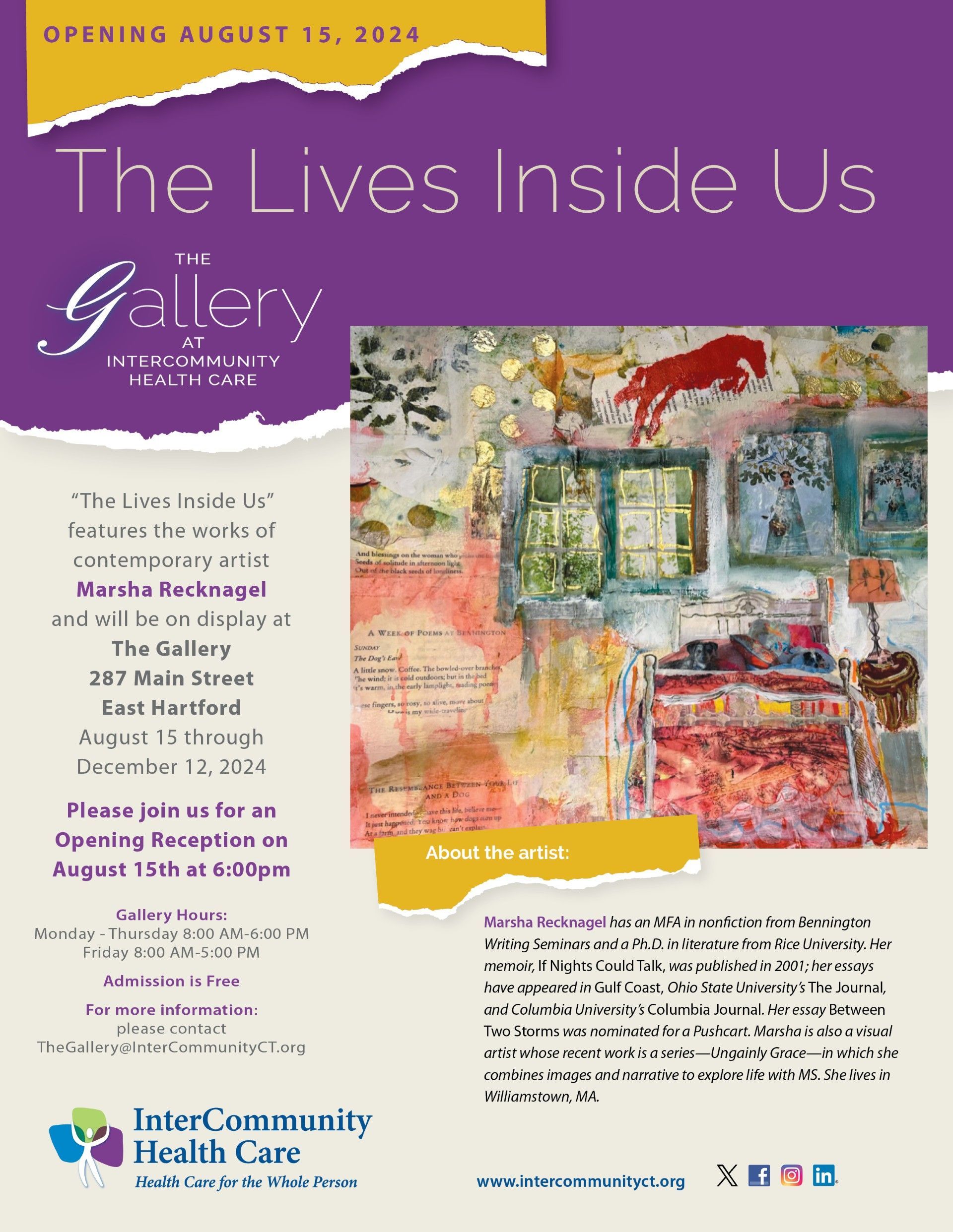 Events | InterCommunity Health Care | Greater Hartford, Connecticut