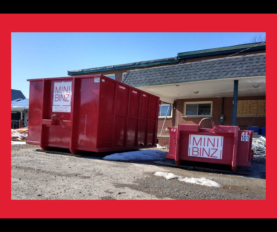 Small Bin Rental St Catharines ON | Mini Binz