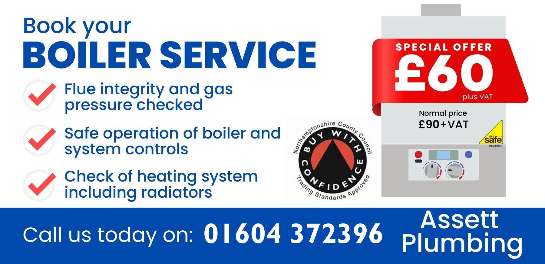Plumbing Offers on Boiler Servicing and Boiler Replacements