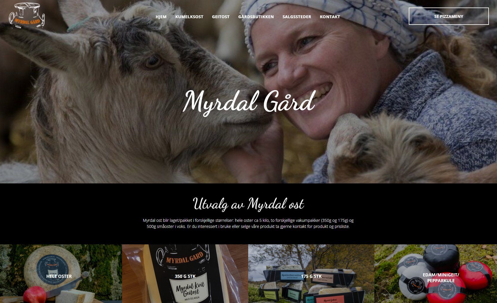 Myrdal Gård - ost fra Tysnes