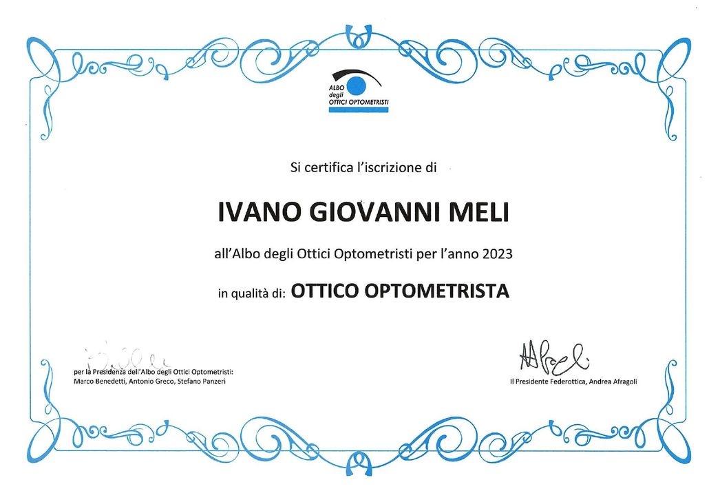 Chi Siamo - Bergamo - OTTICA ROLIN