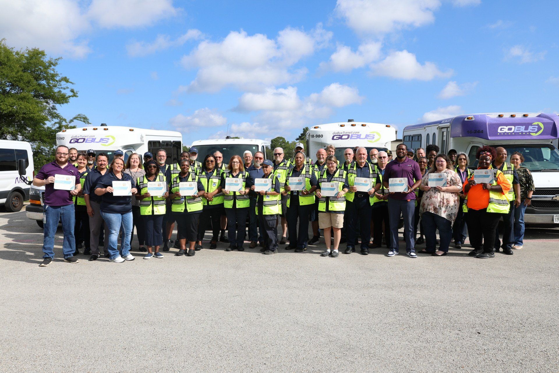 GoBus Drivers Recognized for Service During COVID-19