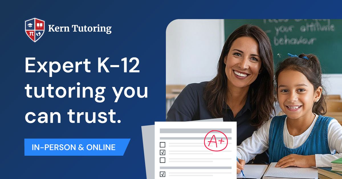 Personalized K-12 Tutoring | Bakersfield & Online
