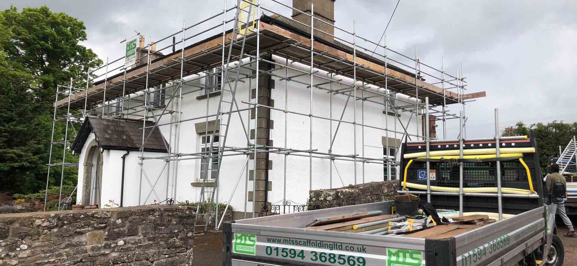 Domestic Construction Scaffolding | MTS Scaffolding Ltd