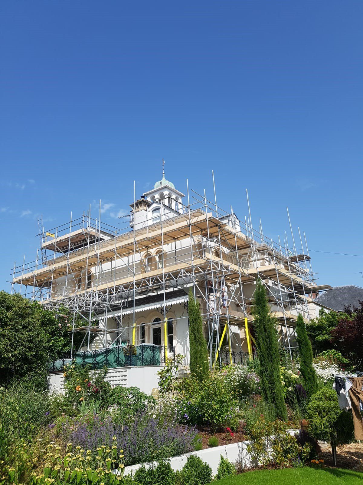 Scaffolding for Heritage Building | MTS Scaffolding Ltd