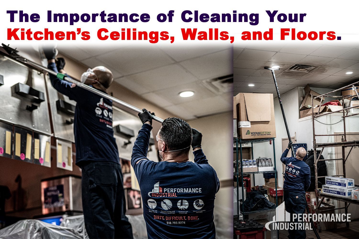 The Importance of Cleaning Your Kitchen’s Ceilings, Walls, and Floors