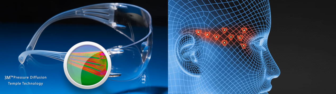 Eye 3M™ SF301AF SecureFit Protective Eyewear, Clear Anti-Fog Lens