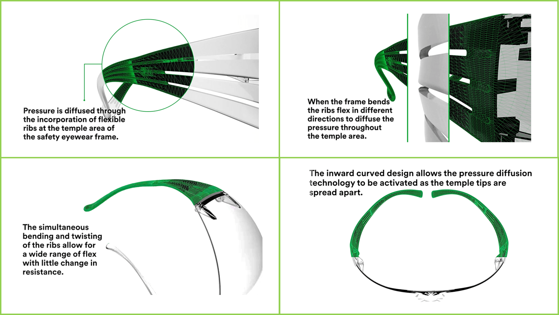 Eye 3M™ SF302AF SecureFit Protective Eyewear, Gray Anti-Fog Lens