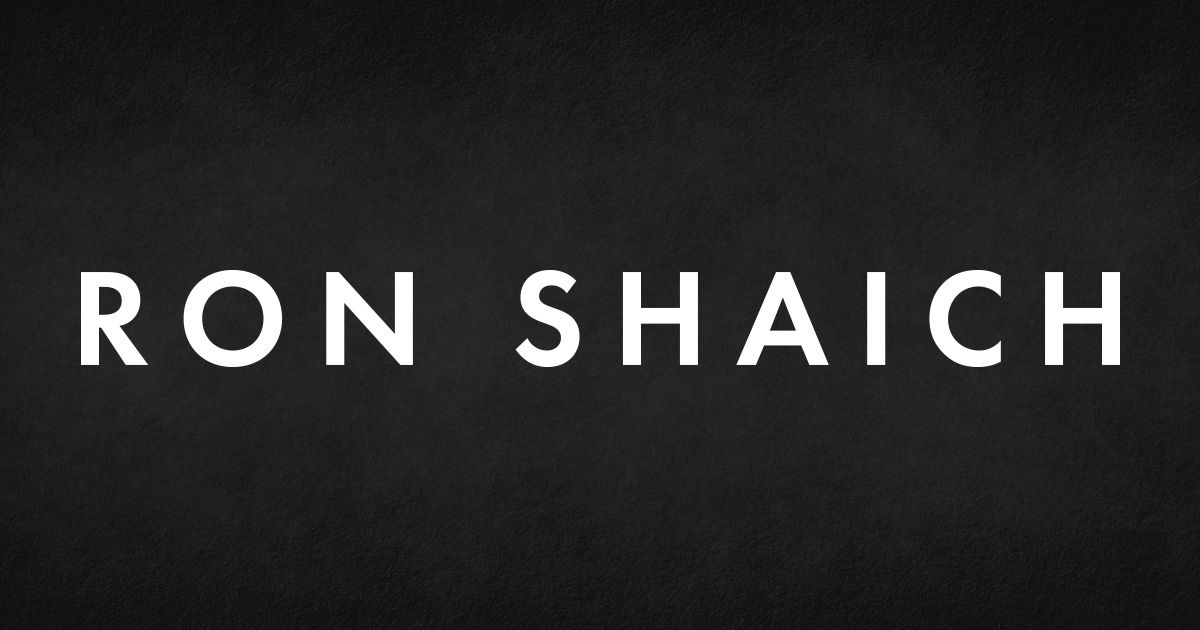 Home [www.ronshaich.com]