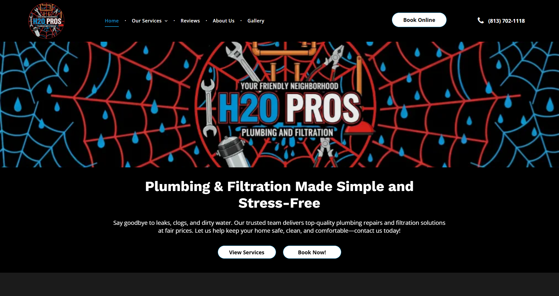 Your Friendly Plumber | H20 Pros Plumbing & Filtration
