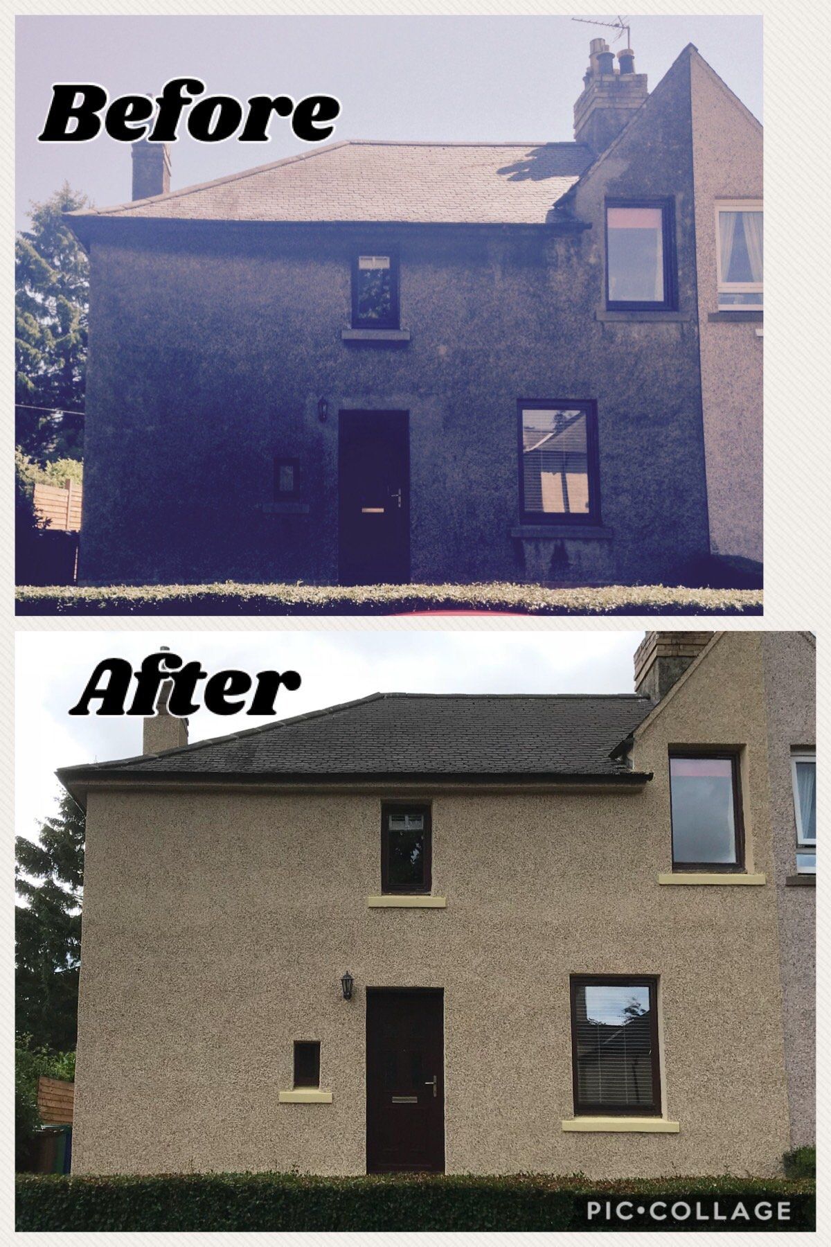 Roughcasting, Fife, Edinburgh, Perth, Roughcasters, Pebble Dashing,