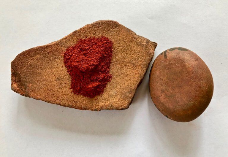 Ochre: an ancient health-giving cosmetic