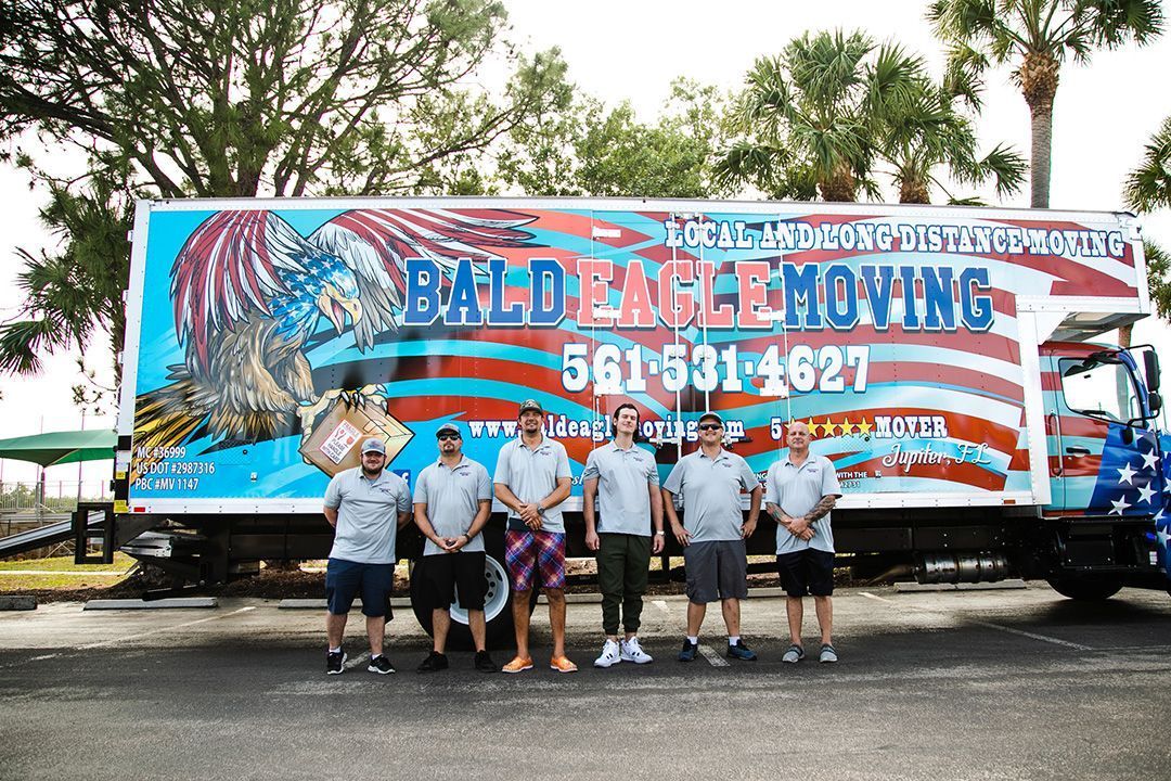 Your Local Boca Raton Movers | Bald Eagle Moving