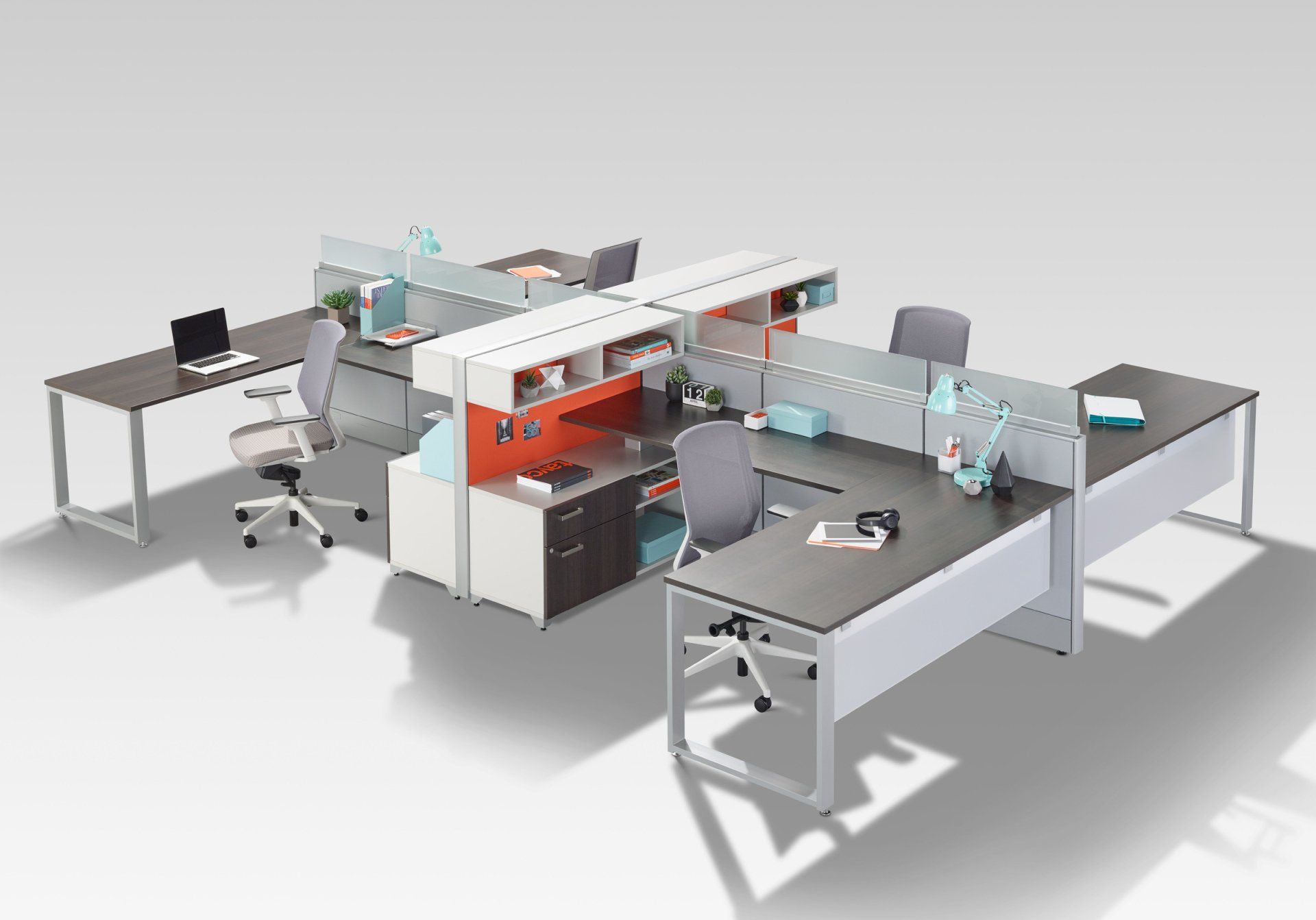 Benching + Workstations | Focus Workplace Furniture + Design