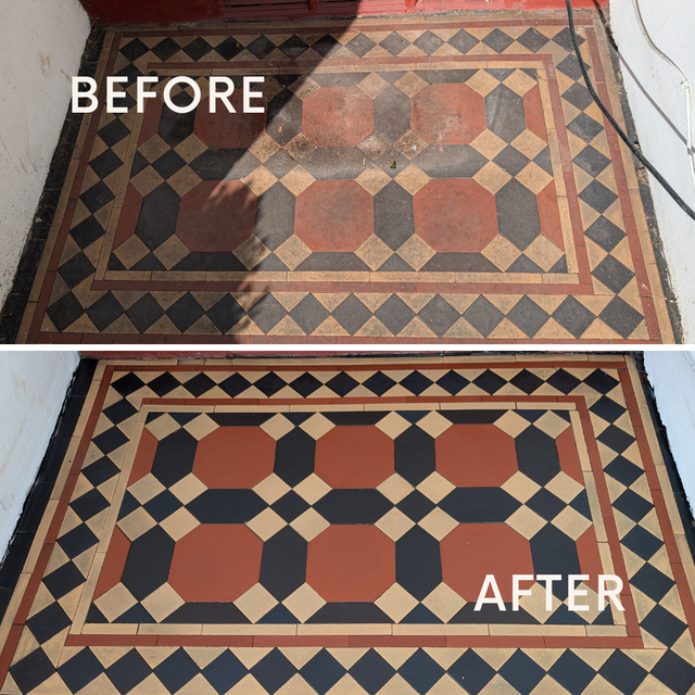 Tiled Floor Restoration