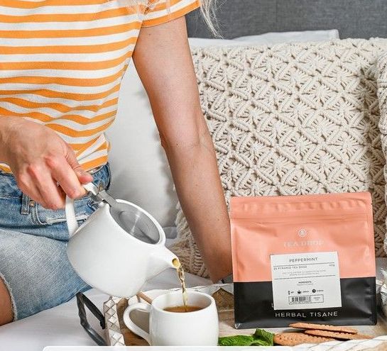 Tea Drop - Công Dụng Của Trà Bạc Hà Tea Drop Peppermint