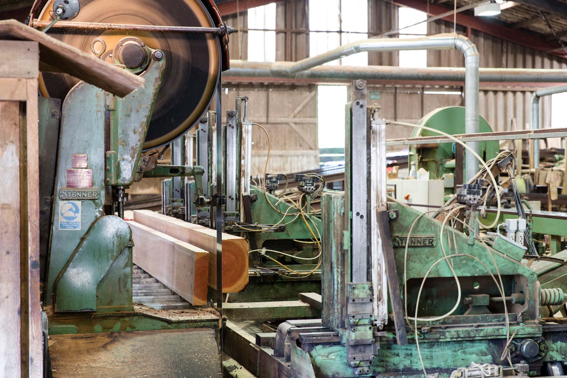 Timber merchants at A Hingley and Son (Timber) Ltd