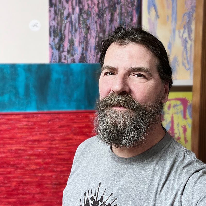 Anthony Carey Dublin based Irish abstract artist