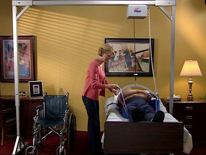 Freestanding Overhead Patient Lift | Traxx Mobility Systems