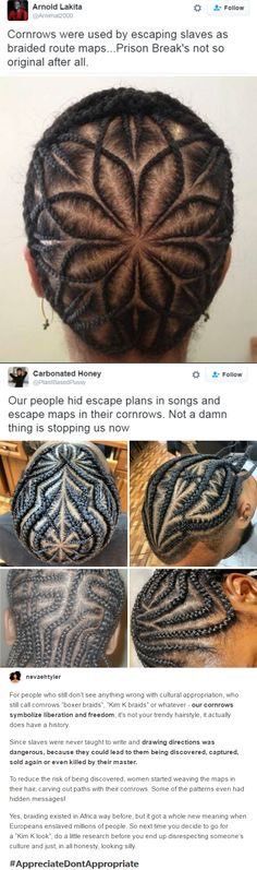 The Secret Meaning of the African Cornrows