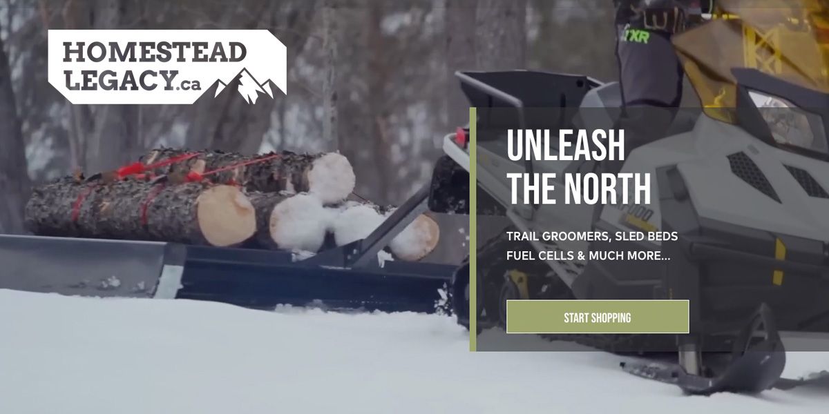 HomeStead Legacy: Trail Groomers, Sled Beds, Fuel Cells and more...