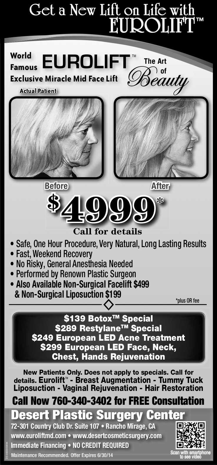 Desert Plastic Surgery Center | About | Coachella Valley