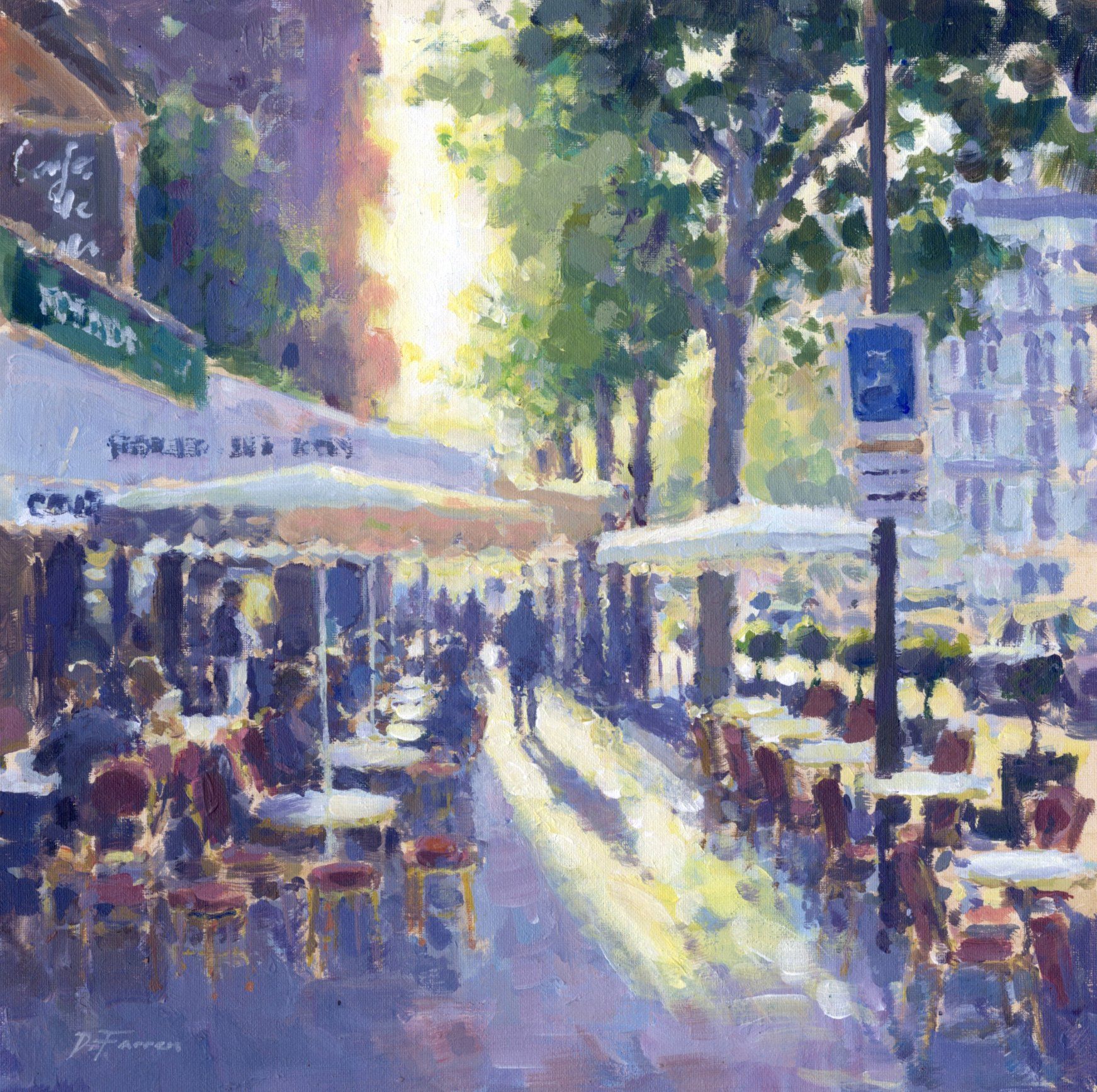Paintings of Paris by David Farren