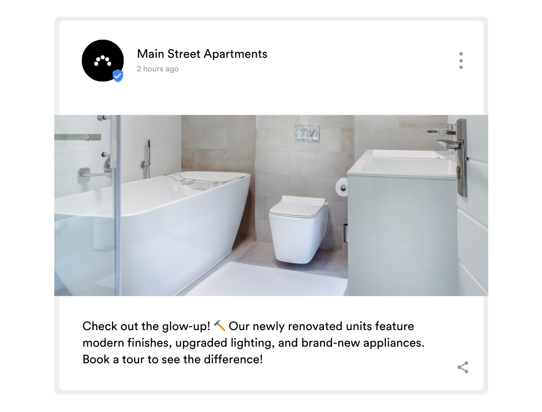 15 Google Business Profile Post Ideas for Apartments