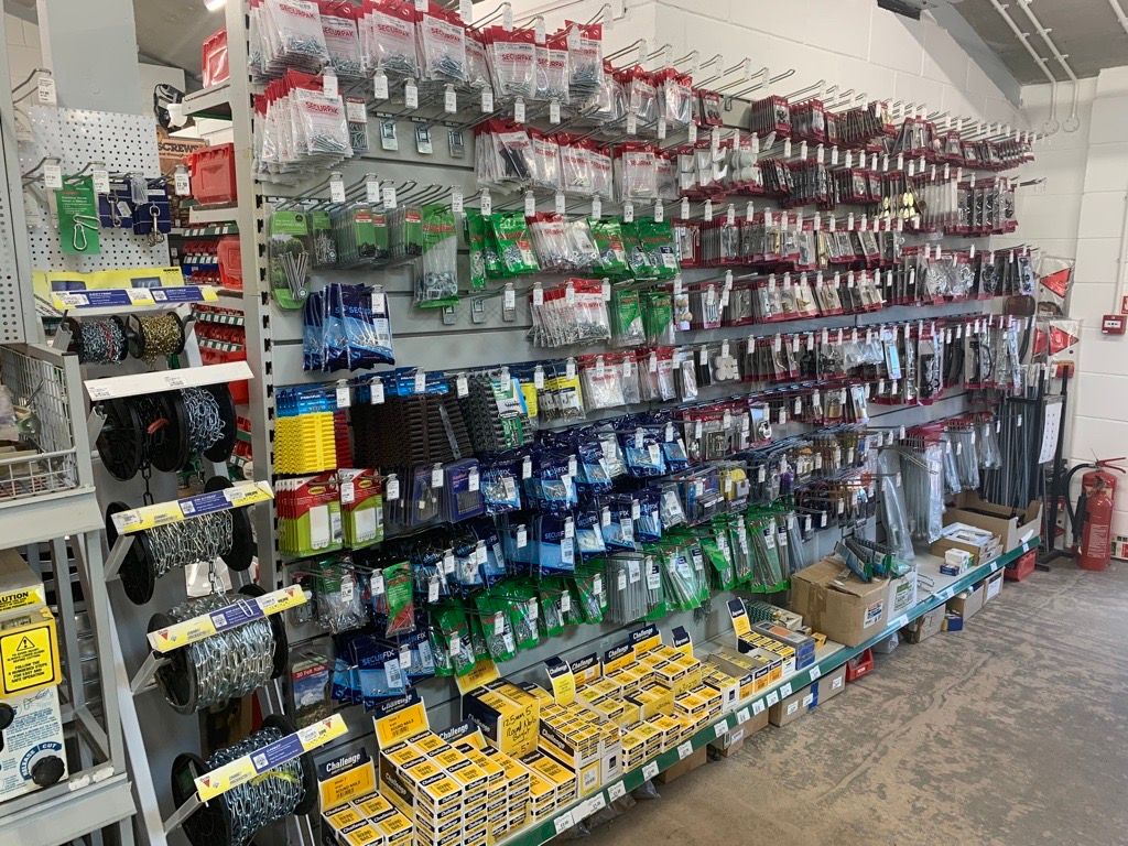 Stop by our DIY store in St Andrews for paint, screws & more