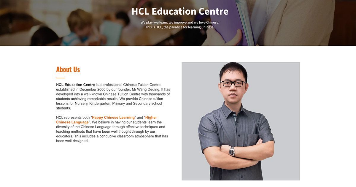 About HCL | Higher Chinese and Chinese Tuition in Singapore