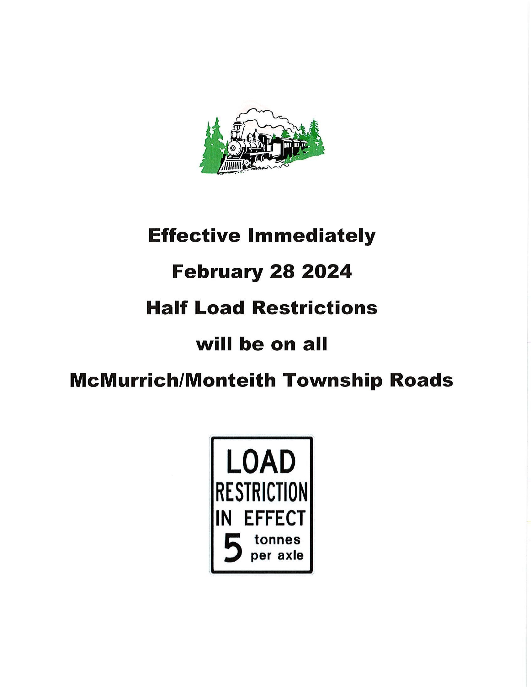 McMurrich Monteith Township | Public Notices