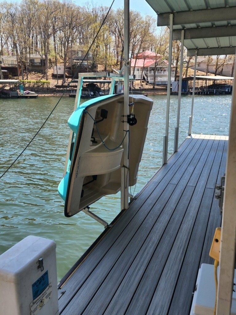 Reclaim Your Dock With A Pedal Boat and Kayak Lift - Affordable Boat Lift