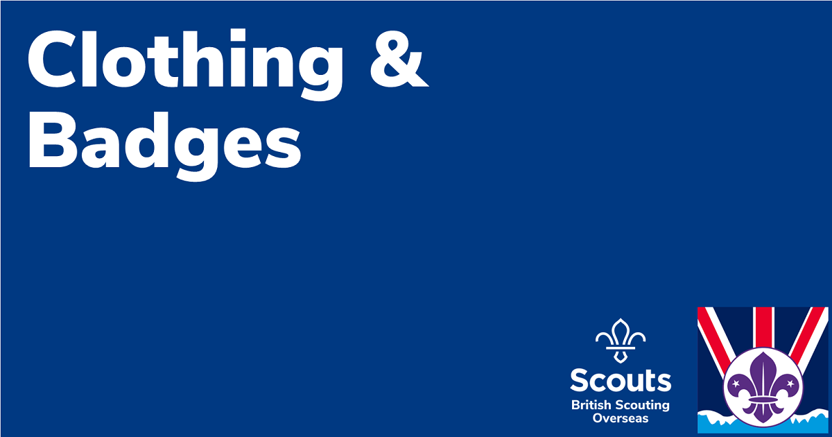 Clothing & Badges | British Scouting Overseas