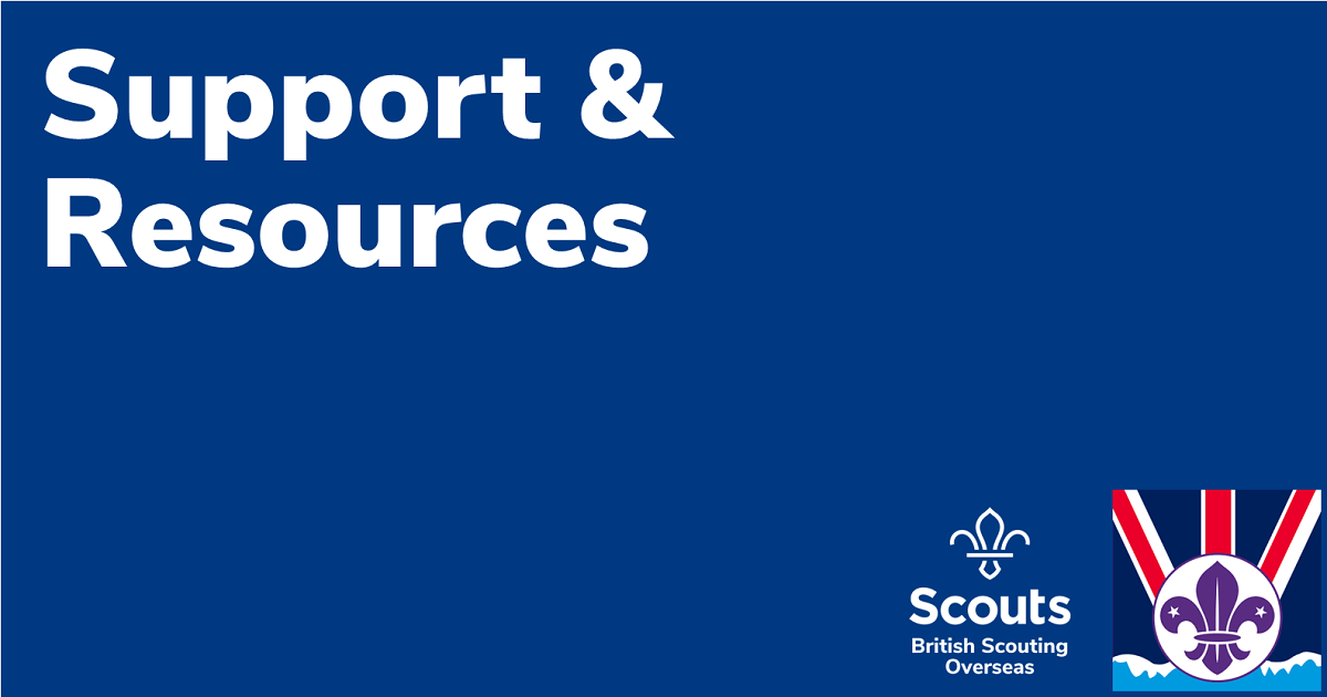 Support & Resources | British Scouting Overseas