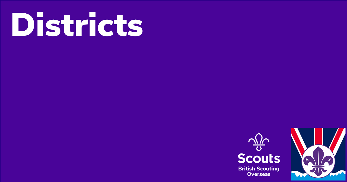Our Districts | British Scouting Overseas