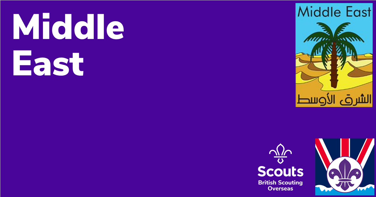 Middle East | British Scouting Overseas