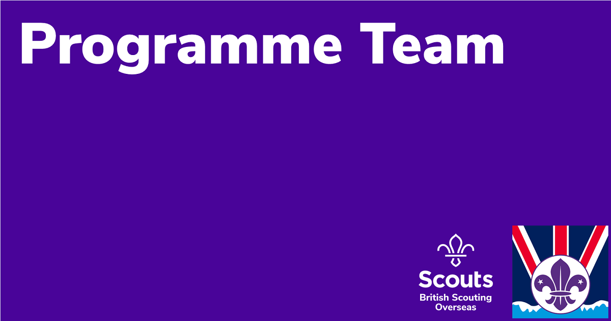 Programme Team | British Scouting Overseas