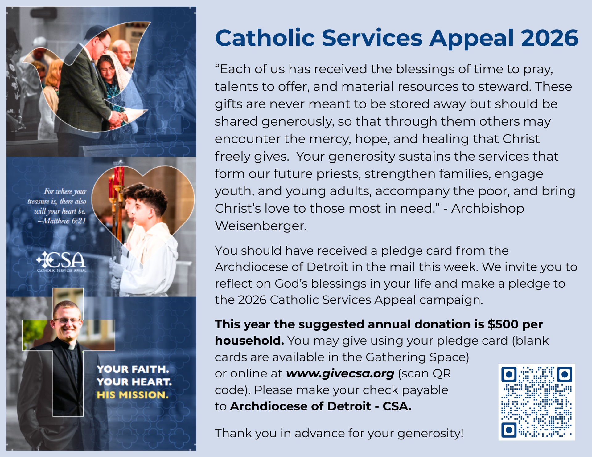 Catholic Service Appeal