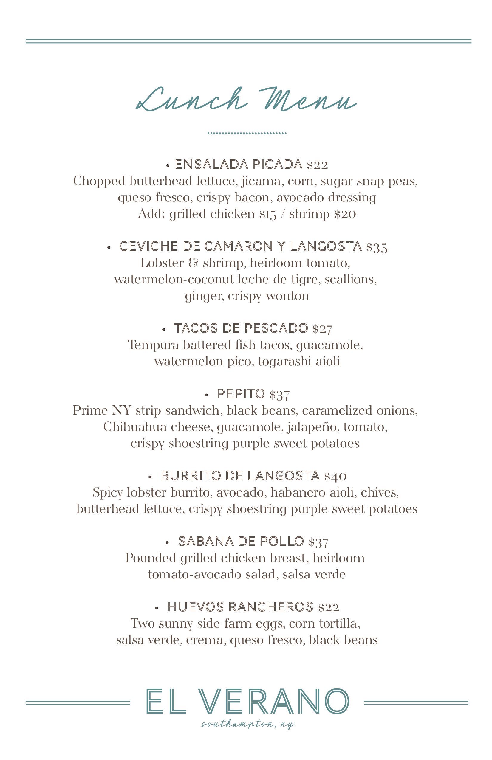 El Verano Southampton NY