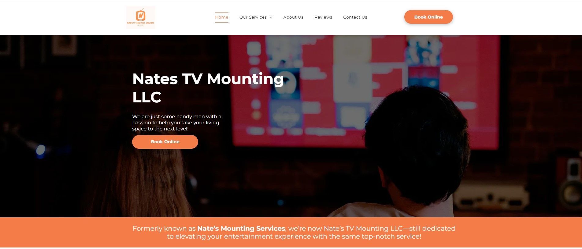 Home | Knoxville, TN | Nate’s TV Mounting LLC