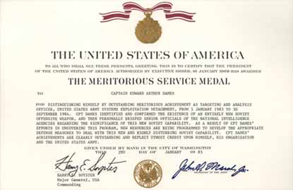 The Official Website for Major Ed Dames