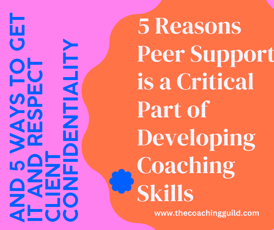 5 Reasons Peer Support is Critical in Developing Your Coaching Skills