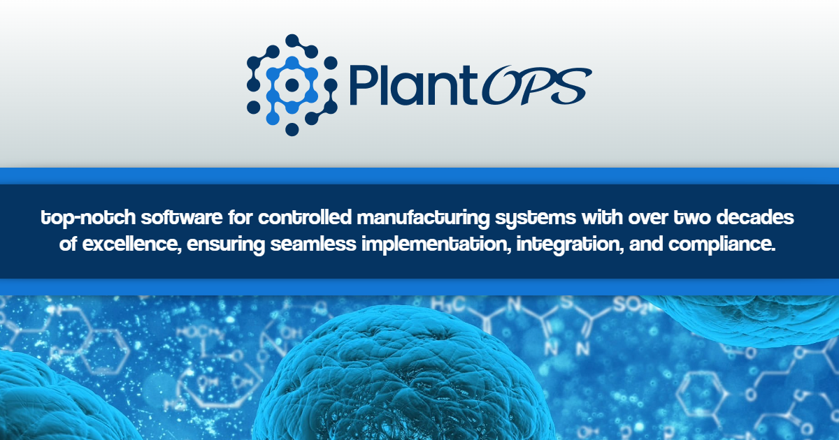 PlantOPS – Digital Manufacturing Solutions