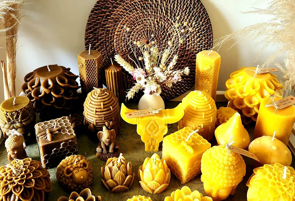 Handcrafted NZ Beeswax Candles | Boho Jo