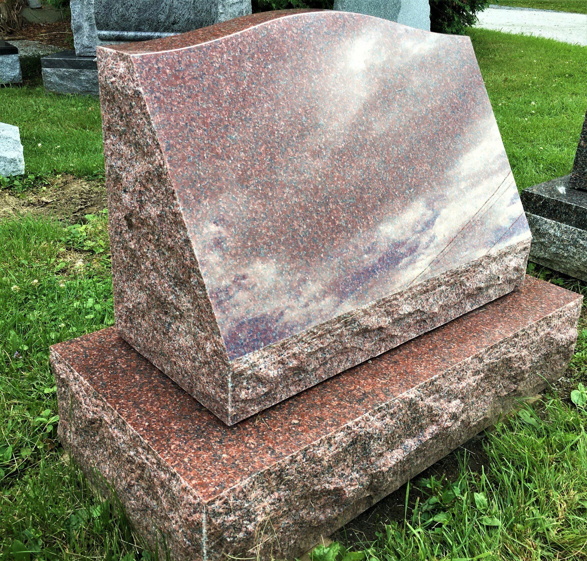 Colored Granite | Champlain Monuments | Vermont