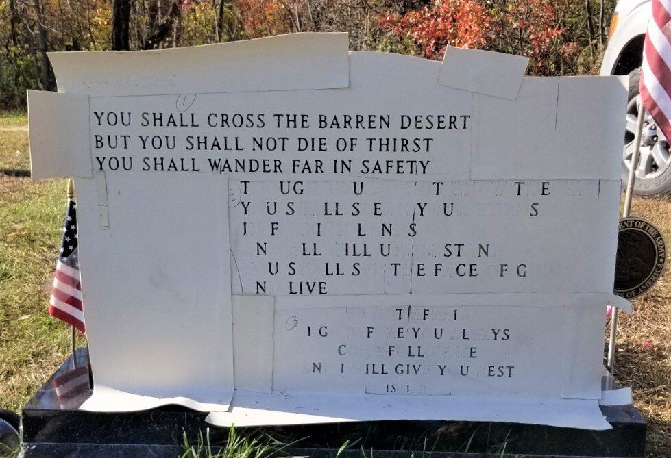 Monument Maker | Cemetery Lettering | Champlain Monuments