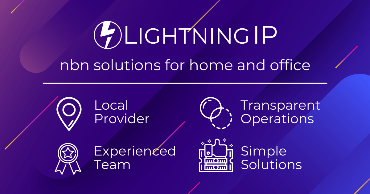 Home and office nbn solutions | Lightning IP