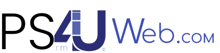 PS4U Web.com | Brand Development | Web Design