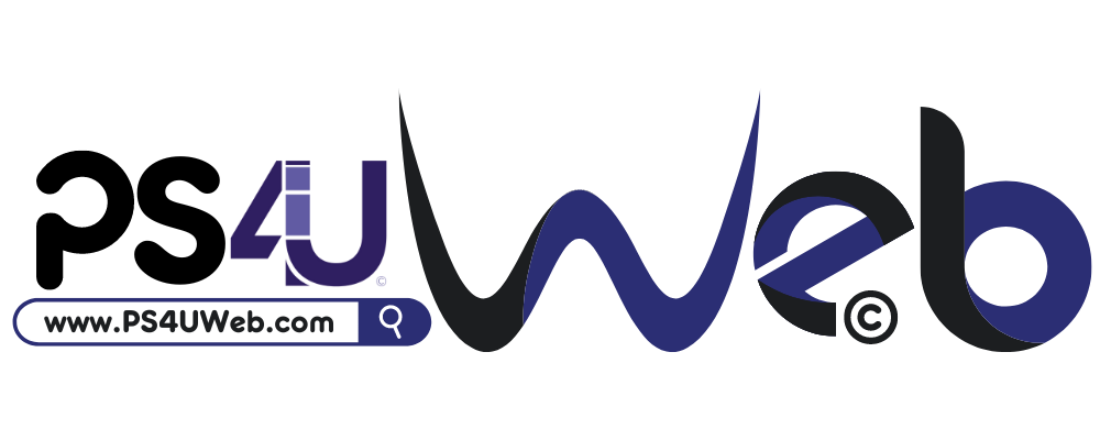 PS4U Web.com | Brand Development | Web Design