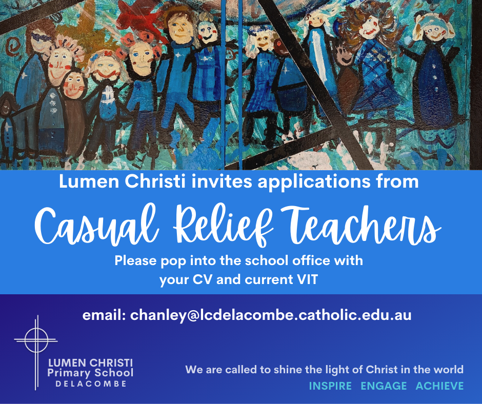 Employment - Lumen Christi Primary School